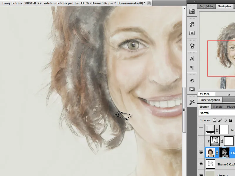 Create watercolor effects in Photoshop