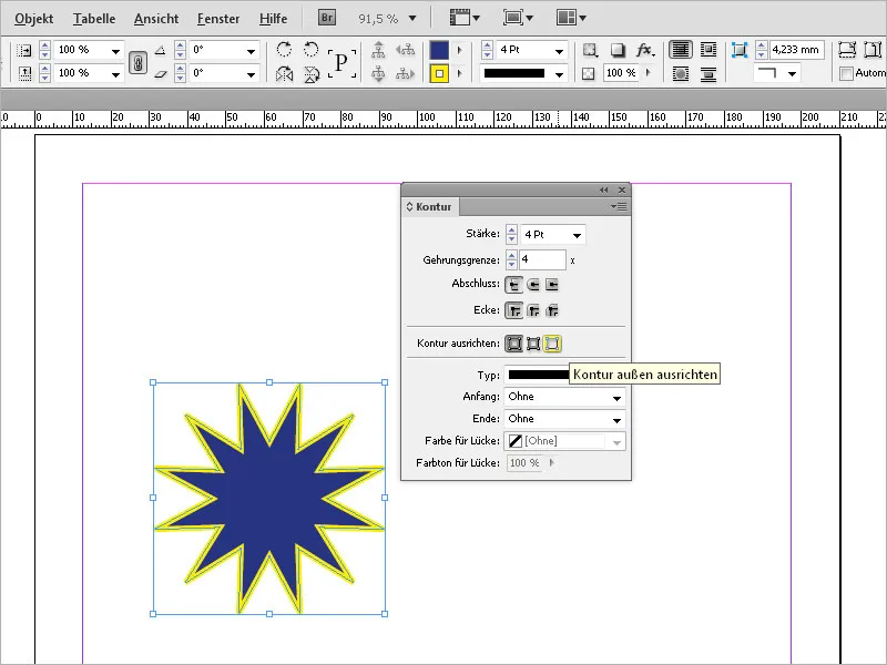 Create vector graphics in Adobe InDesign