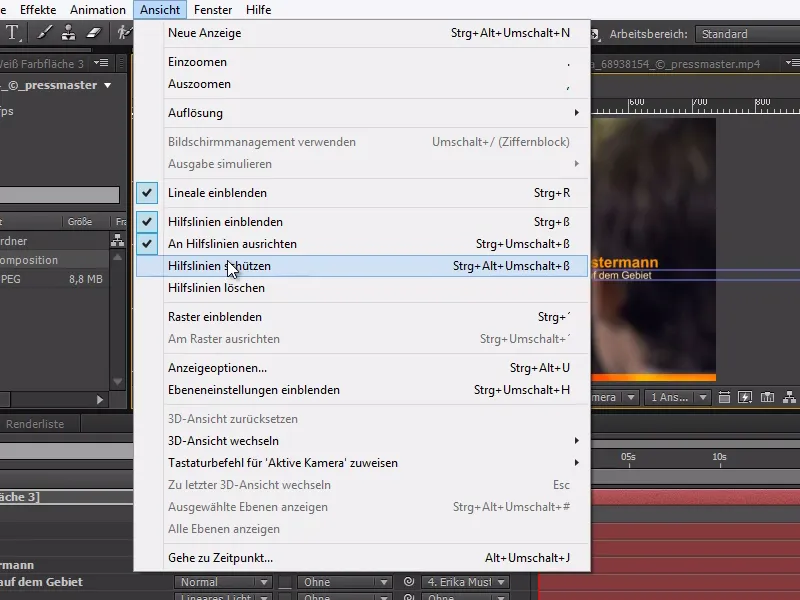 Tips and tricks for animating in After Effects: Guides