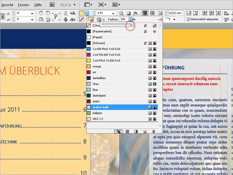 Kleuren beheren in Adobe InDesign