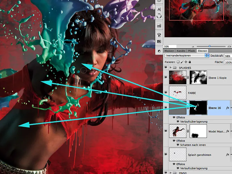 Foto-Composing „LIQUID PERFORMANCE“ – Teil 1 in Photoshop