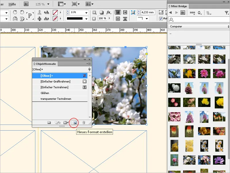 Place, fit, and color images in Adobe InDesign