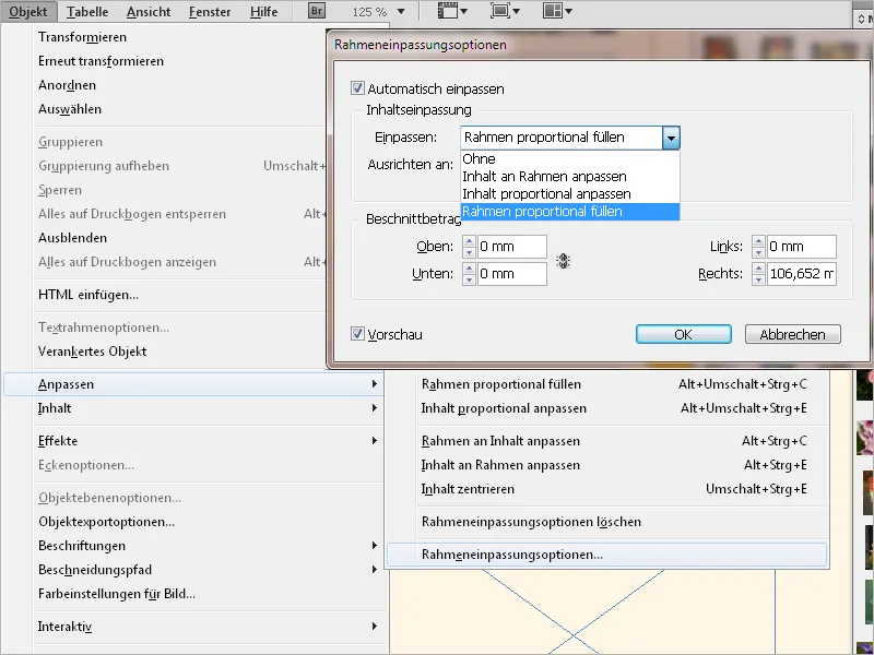 Place, fit, and color images in Adobe InDesign