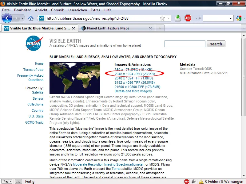 Create a 3D earth in Photoshop with just a few clicks