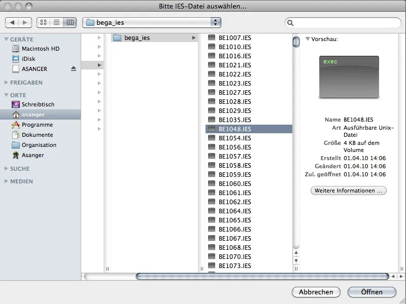New in Release 12 - IES lights