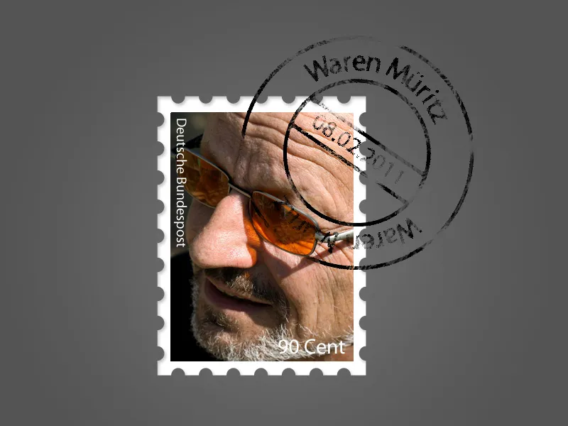 Creating stamps with postmarks - two different approaches Creating stamps with postmarks - two different approaches