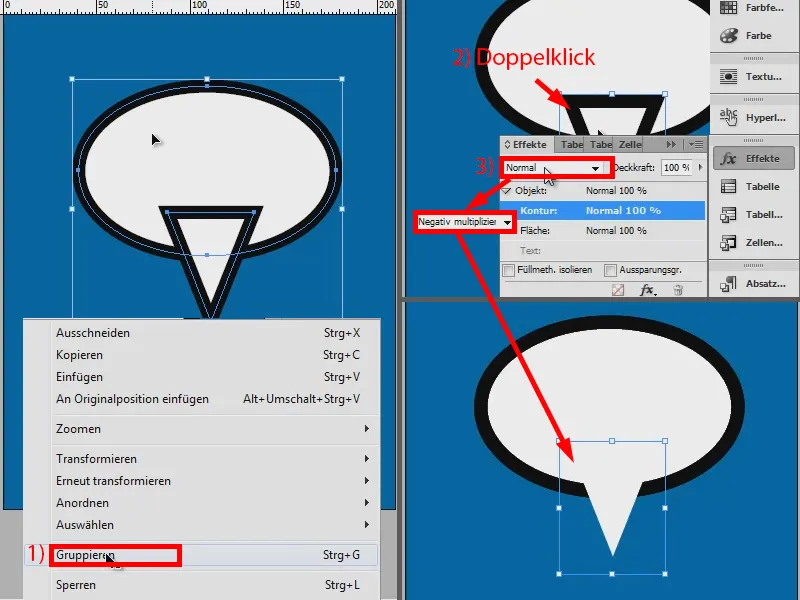 Tips & Tricks for Adobe InDesign: Create speech bubbles