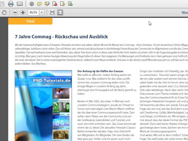 Create magazine in Adobe InDesign - "The Commag" Part 01