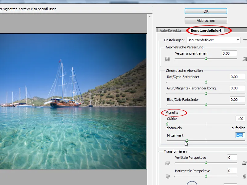 Vignet - Zes verschillende benaderingen in Photoshop