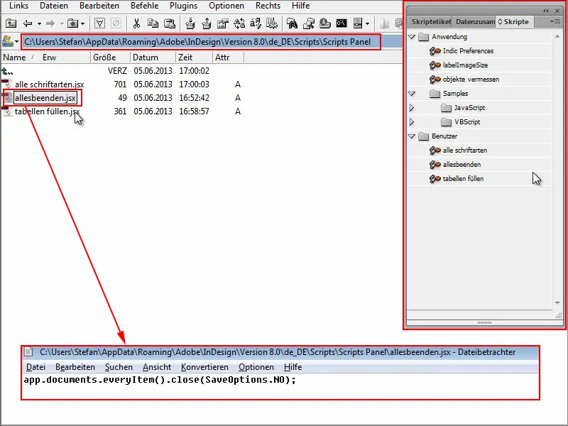 Adobe InDesign: cool new functions thanks to scripts