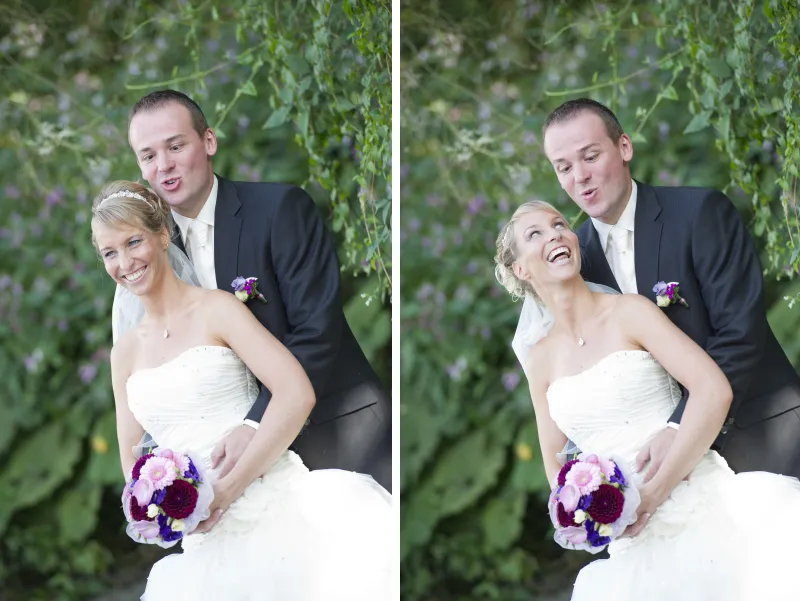 Wedding photography part 08: Portrait shots of the couple