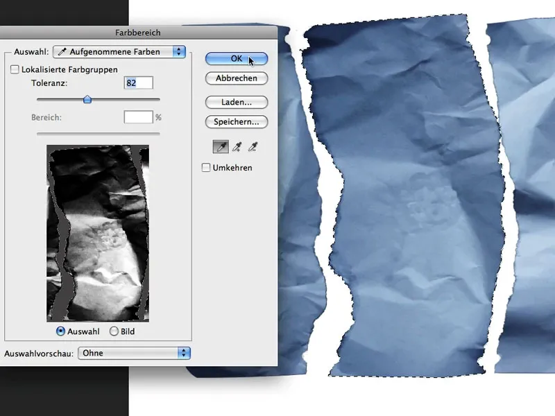 Afbeelding met diepte creëren door scheur- en vouweffecten in Photoshop