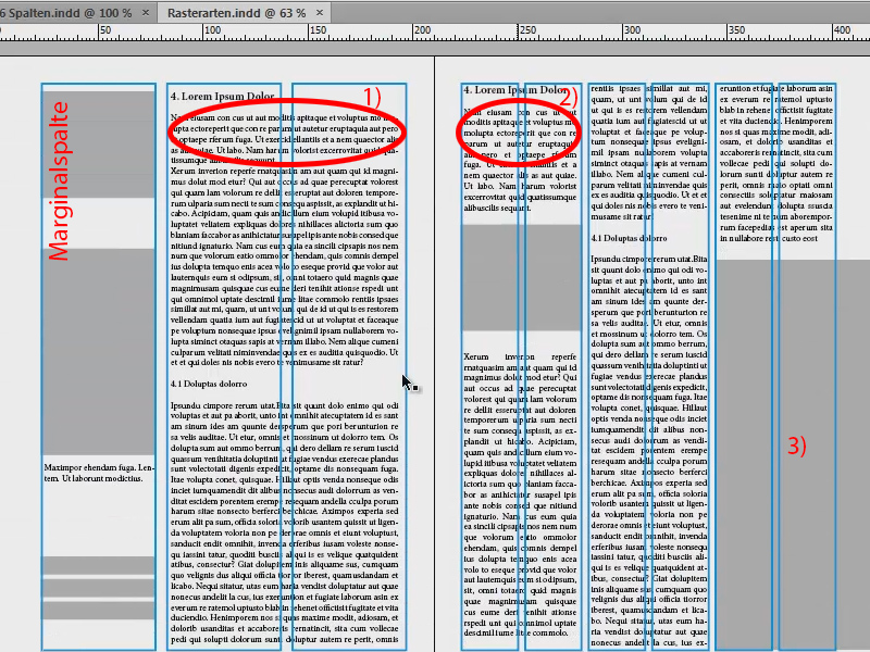Gestaltungsraster entwickeln in InDesign