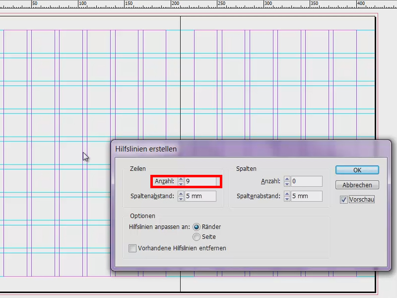 Gestaltungsraster entwickeln in InDesign