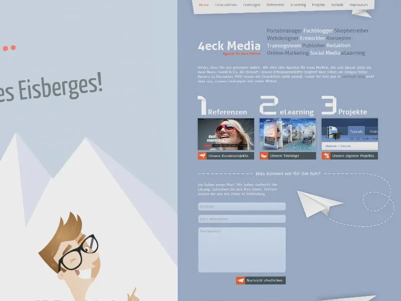 Designing a brochure as a handout in InDesign