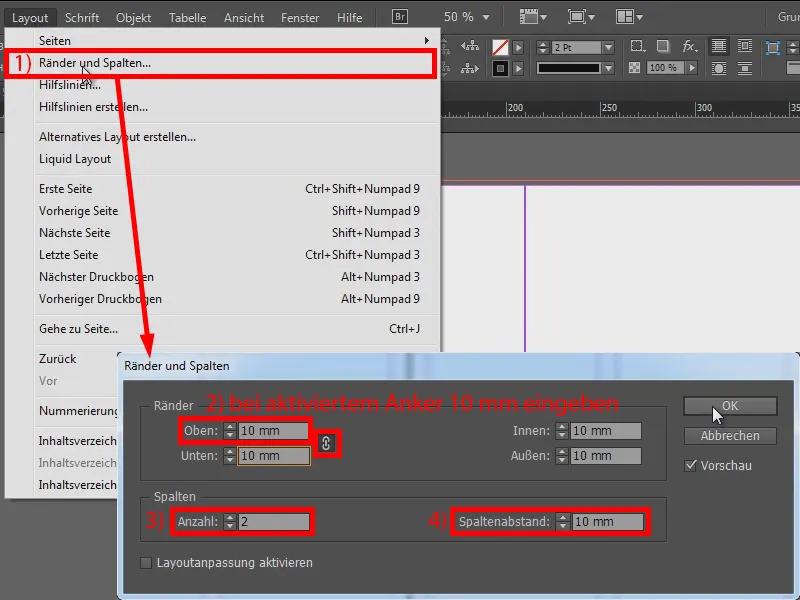 Designing a brochure as a handout in InDesign