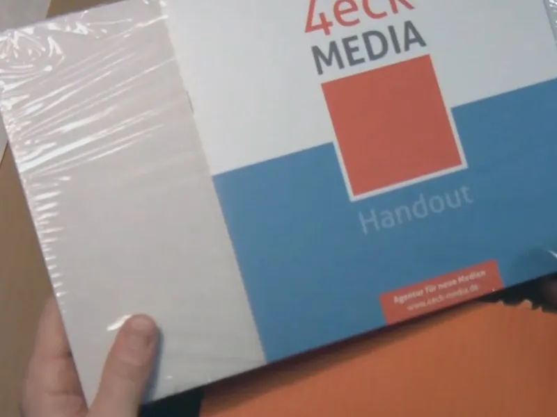 Designing a brochure as a handout in InDesign