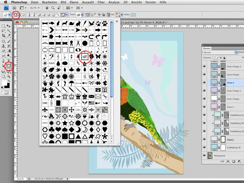 Membuat Seni Vexel di Photoshop