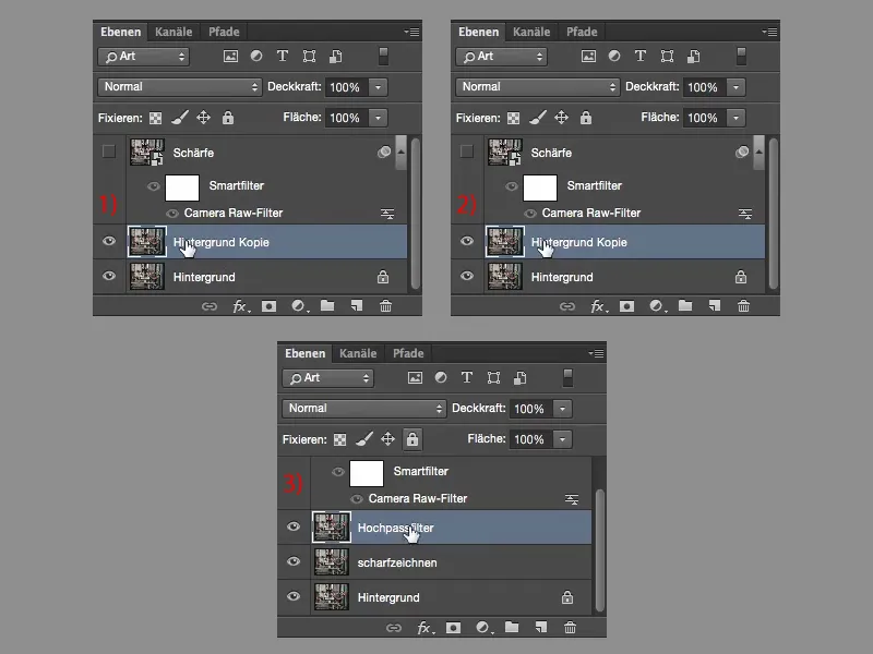 Looks & Styles mit Photoshop - Styles durch Scharfzeichnung Looks & Styles mit Photoshop - Styles durch Scharfzeichnung